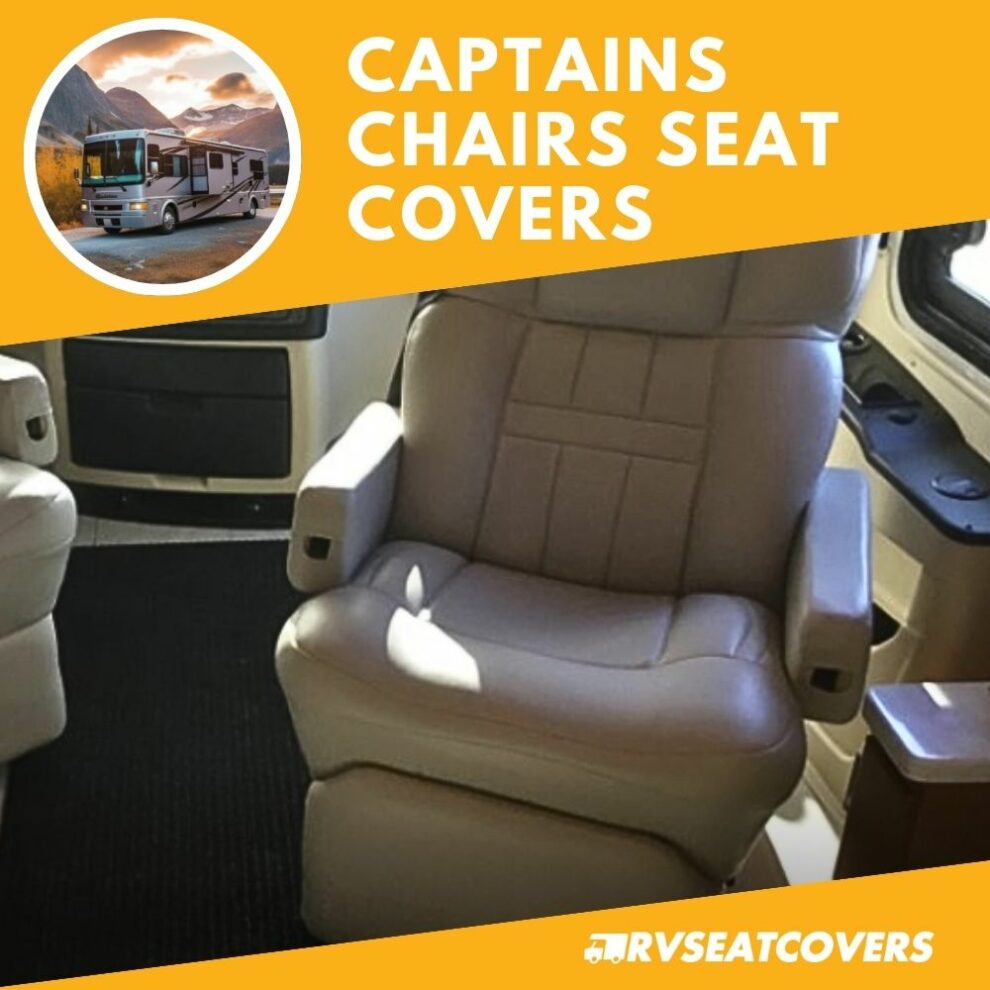 RV Captains Chairs Seat Covers