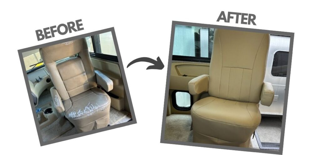 RV Captains Chairs Seat Covers